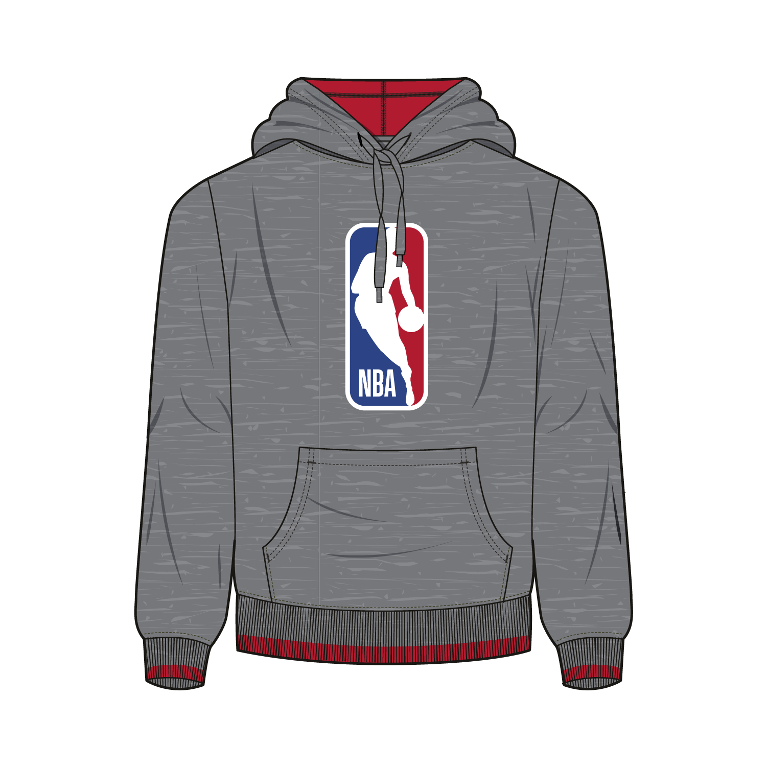 NBA BASIC PRIMARY LOGO HOODIE - Fexpro